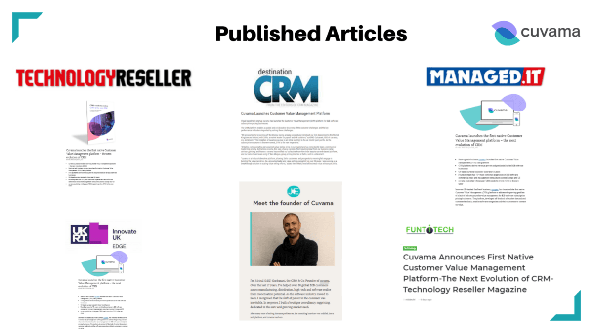 cuvama launch PR SaaS startup case study | OggaDoon